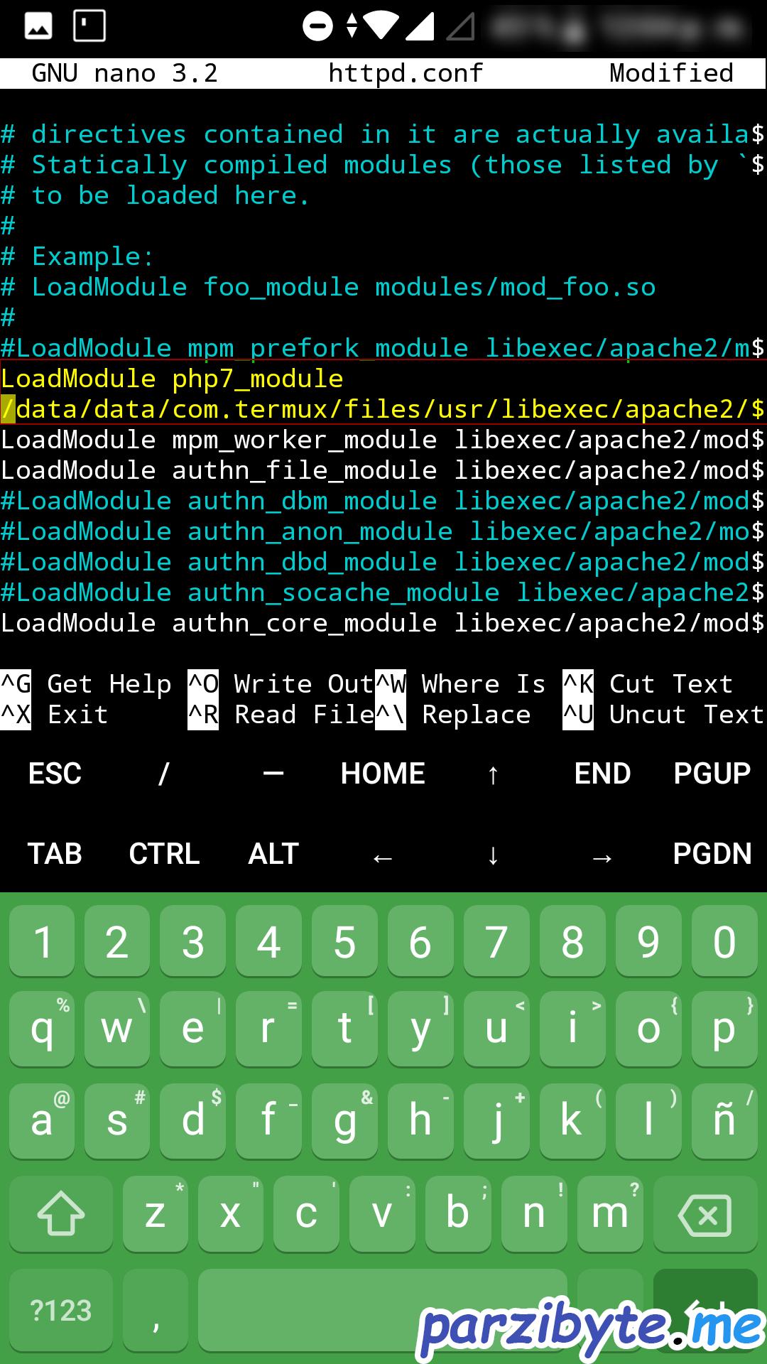 Configurar e instalar Apache y PHP en Android con Termux | Parzibyte