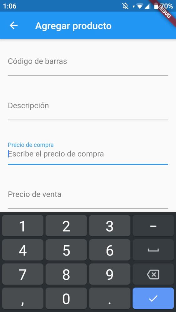 Flutter: input de tipo numérico | Parzibyte