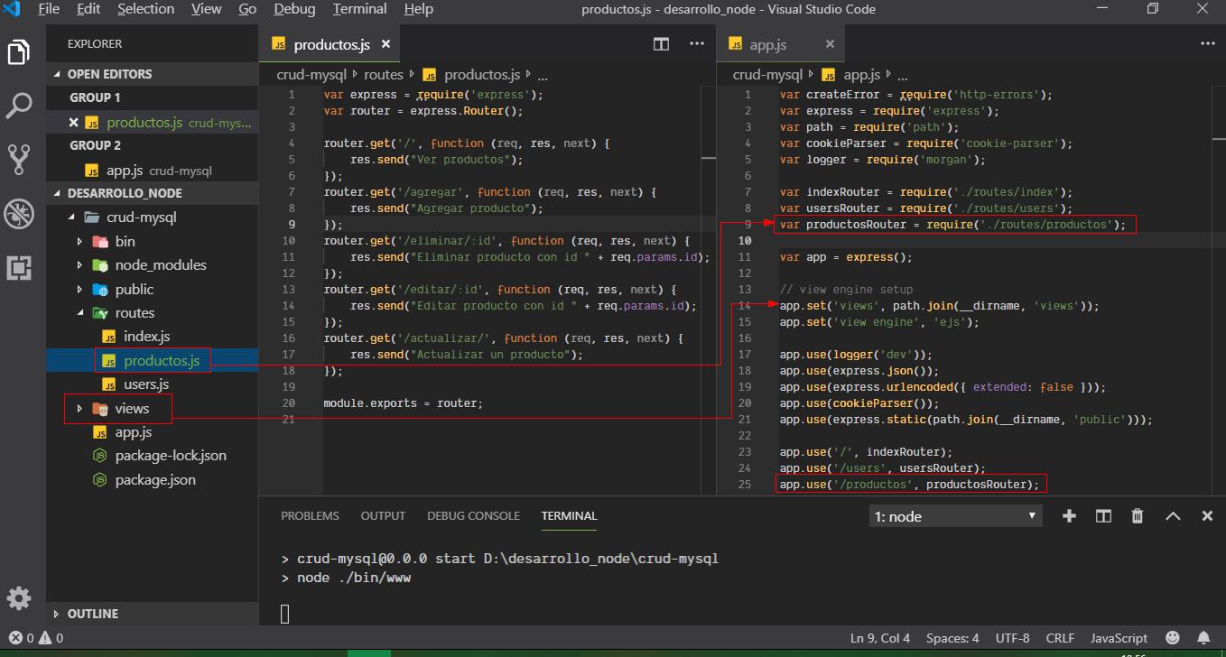 Generar app de express y Node con express-generator | Parzibyte