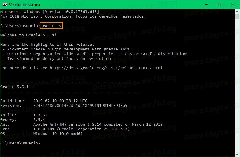 Instalar y configurar Gradle | Parzibyte